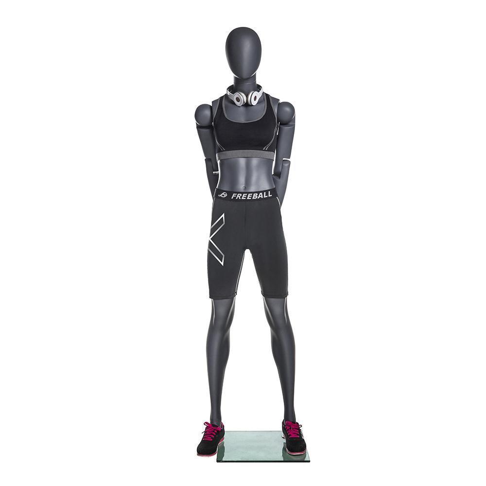 Female Posable Athletic Mannequin MM-NI-FFXG - Mannequin Mall
