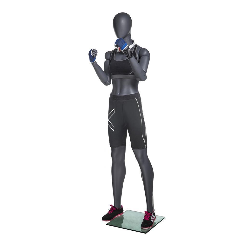Female Posable Athletic Mannequin MM-NI-FFXG - Mannequin Mall