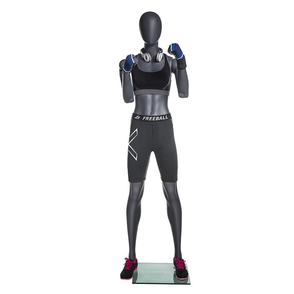 Female Posable Athletic Mannequin MM-NI-FFXG - Mannequin Mall