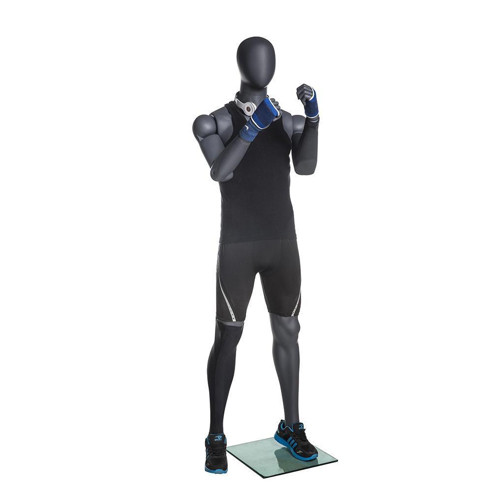 Male Posable Athletic Mannequin MM-NI-MFXG - Mannequin Mall